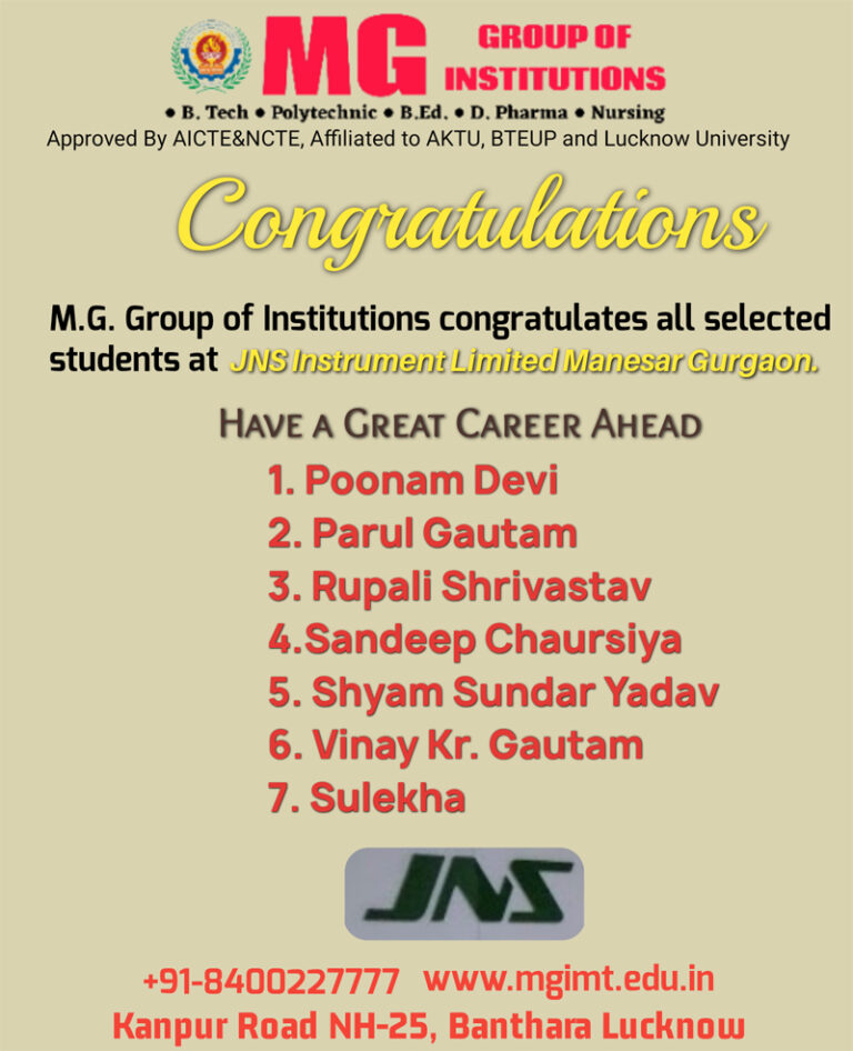 Placement Activities – MGIMT